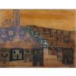 Markson, Helena: The Cathedral - SOLD - Fifties Art & Design
