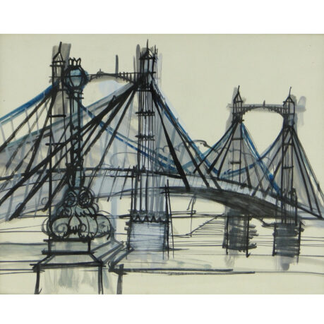 Unknown: Albert Bridge - SOLD - Fifties Art & Design
